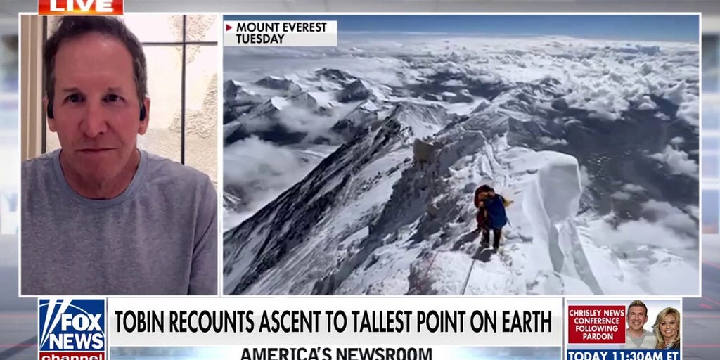 Mike Tobin opens up on 'arduous' Mount Everest climb | Fox News Video