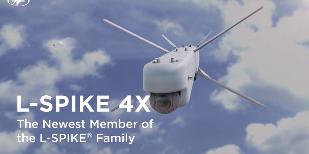 Rafael unveils L-Spike 4X, its new high-speed, rocket-powered loitering ...