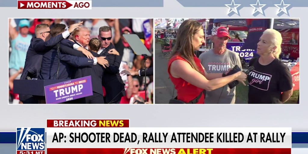 Shots 'could have taken us all out': Trump rally eyewitness | Fox News ...