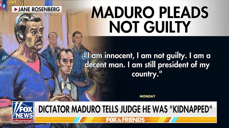 Maduro pleads not guilty as defense tees up ‘illegal abduction’ fight ...