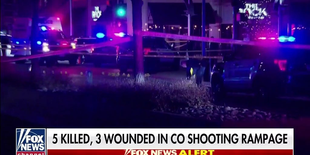 Colorado shooting rampage leaves 5 dead, 3 wounded | Fox News Video