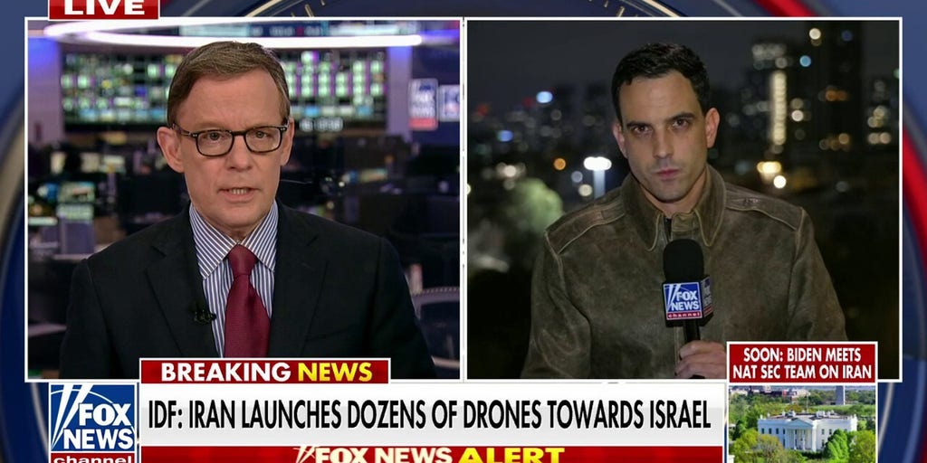 IDF says Iran launched drones toward Israel, could come in phases | Fox ...