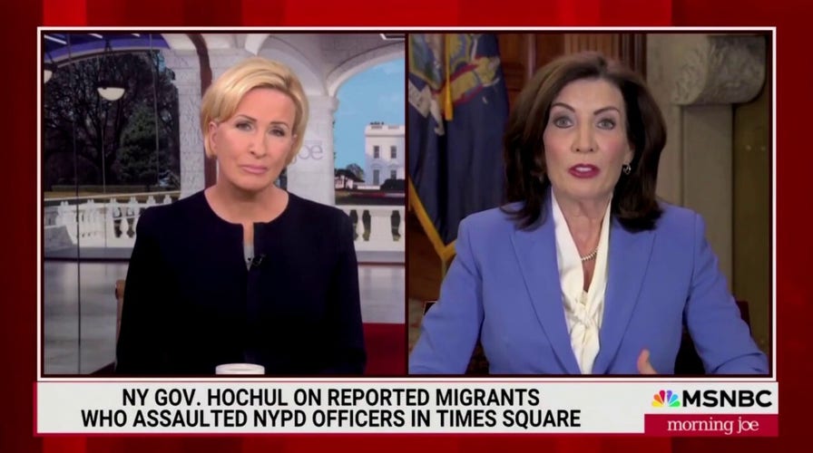 Gov. Hochul rips decision to free migrants who attacked NYPD officers ... Gov. Hochul rips decision to free migrants who attacked NYPD officers ...