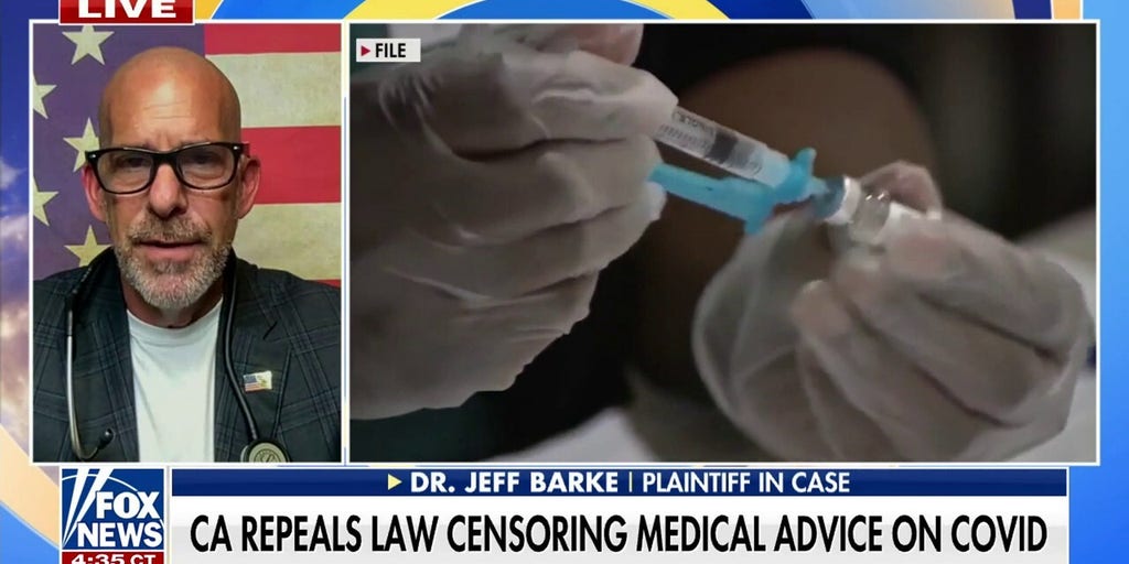 California's controversial COVID censorship law repealed | Fox News Video