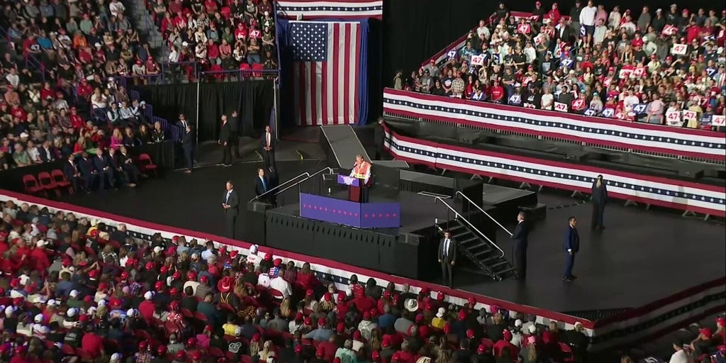 Trump explains MAGA garbage truck at Green Bay rally | Fox News Video