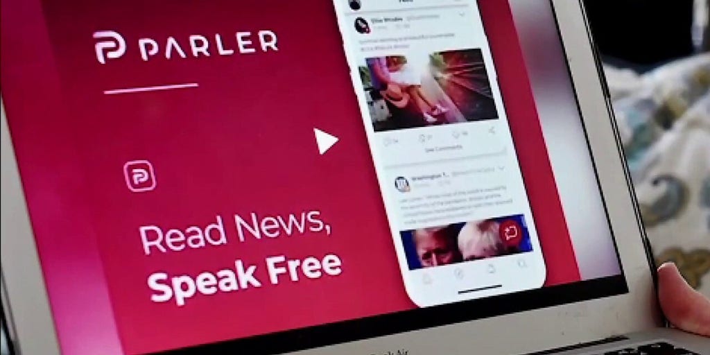 Parler website back up, app still unavailable | Fox News Video