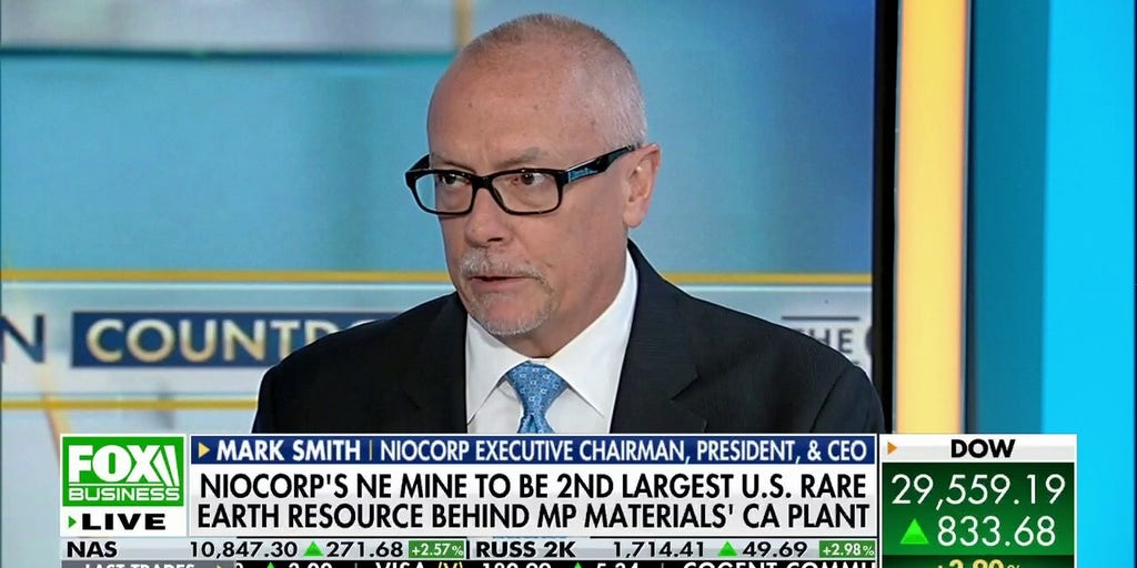 NioCorp CEO Mark Smith bets on EV demand with mine for rare minerals | Fox Business Video