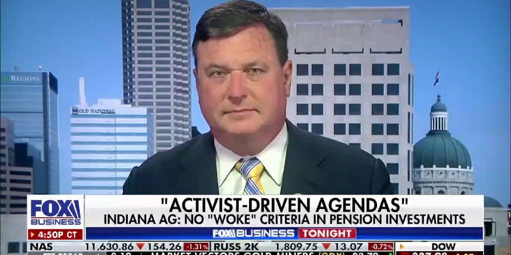 Indiana AG: No ‘woke’ criteria in pension investments | Fox Business Video