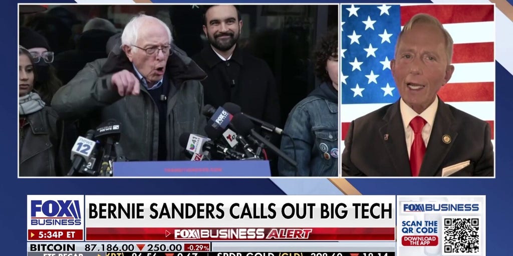 Sen Bernie Sanders slams Big Tech, questions AI job growth | Fox ...