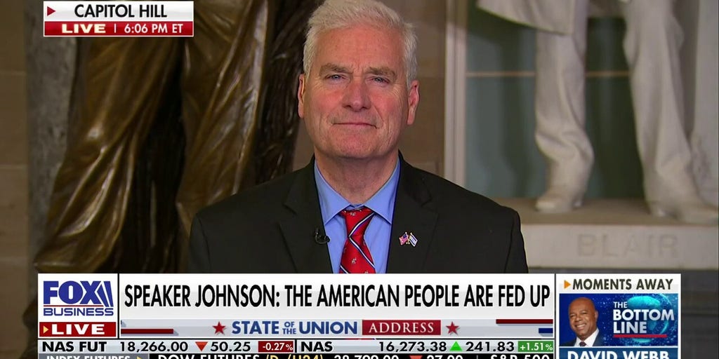 Rep. Tom Emmer: The State of the Union under Biden has been chaos | Fox ...