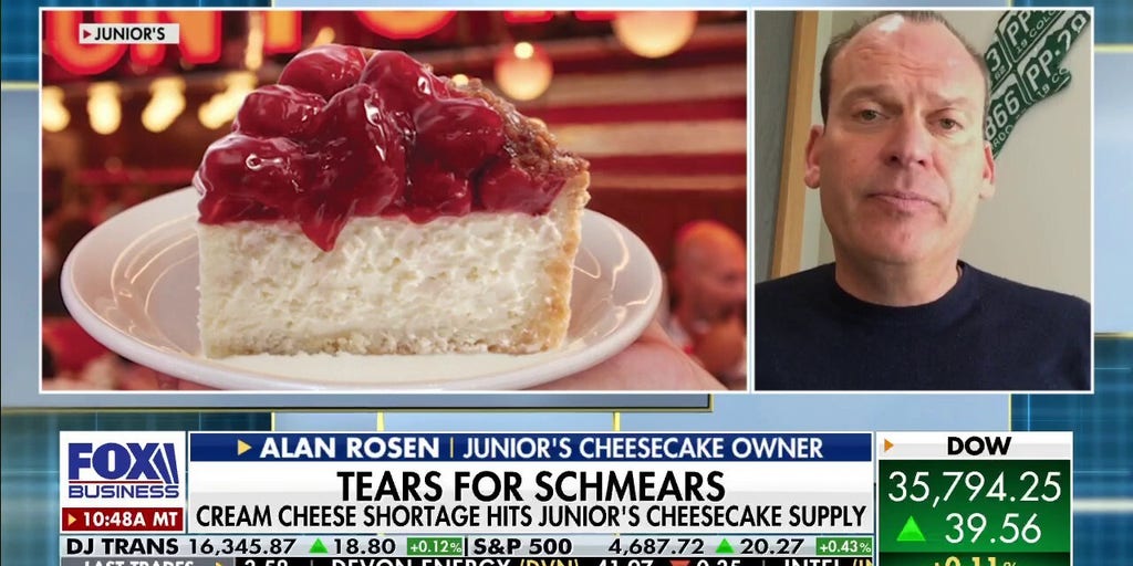 Junior's Cheesecake CEO on cream cheese shortage: Demand has increased ...