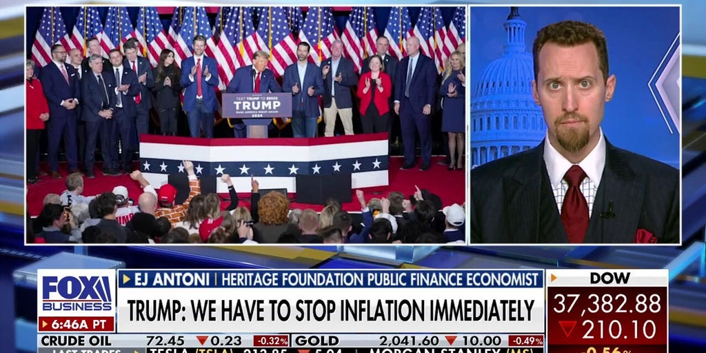 Bidenomics is clearly a losing term with the American people: EJ Antoni ...