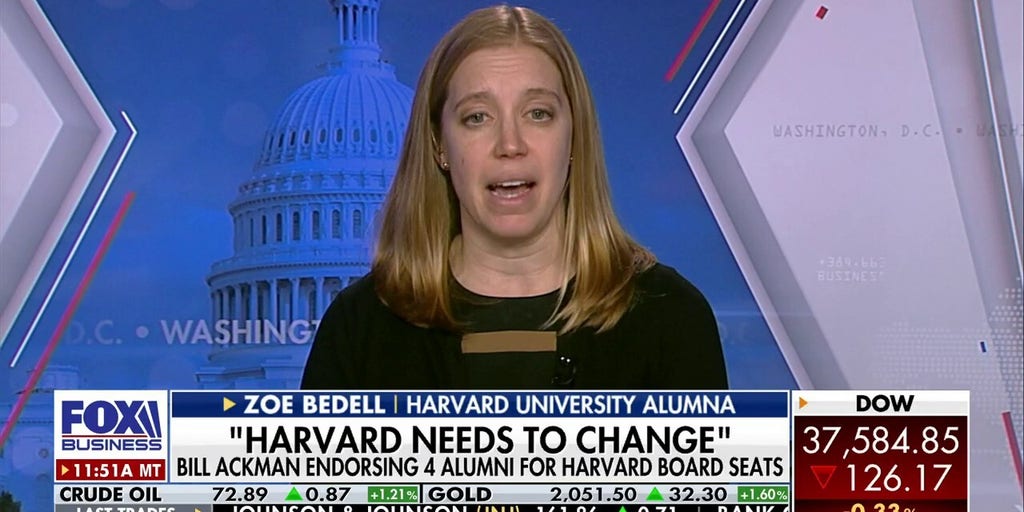Harvard has commitment to uphold 'free exchange of ideas': Zoe Bedell | Fox Business Video