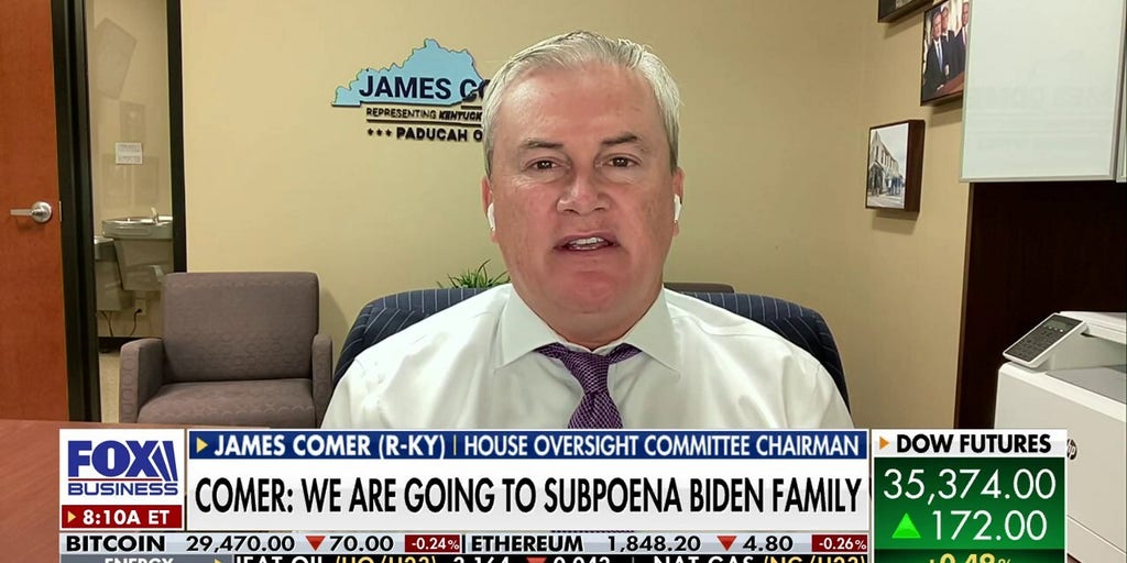 Rep. James Comer: We've Caught Biden in so many lies | Fox Business Video