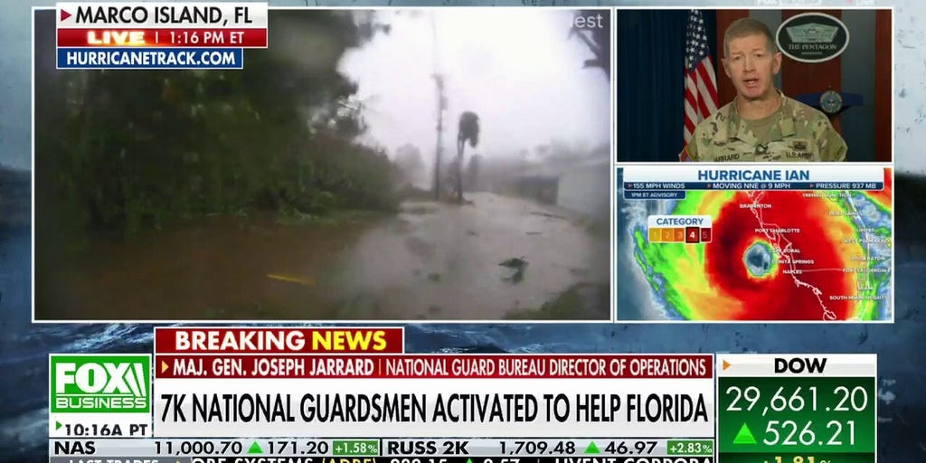 More than 5K National Guardsmen ready for Hurricane Ian's 'biggest ...