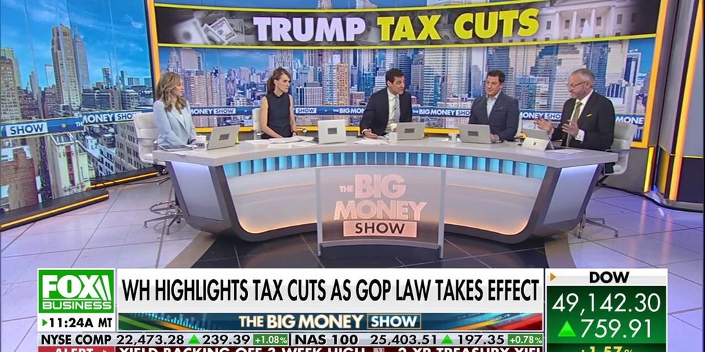 Americans set to see bigger paychecks as new tax law takes effect | Fox ...