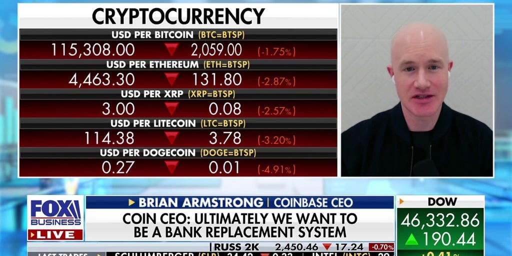 Coinbase CEO: Ultimately we want to be a bank replacement for people ...