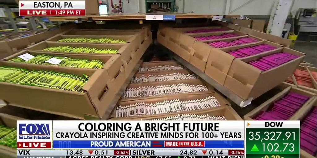 A look inside the Crayola factory | Fox Business Video