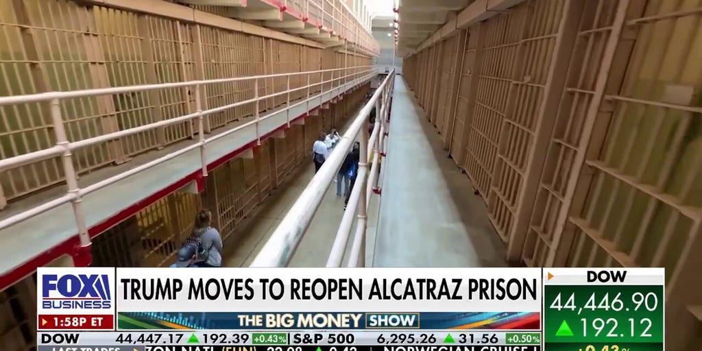 Trump pushes forward to reopen Alcatraz prison | Fox Business Video