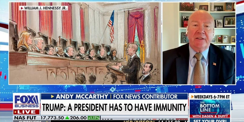 Andy McCarthy: This is what Trump's immunity case will come down to ...