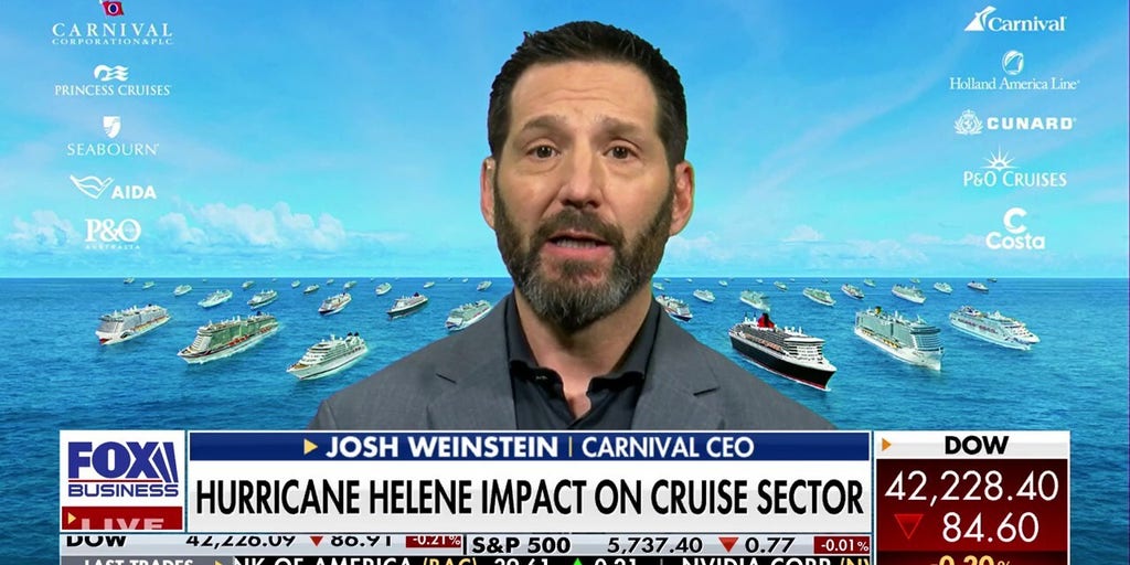 Carnival Corp. CEO on Hurricane Helene impact | Fox Business Video