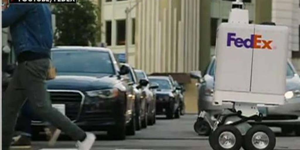 FedEx testing robot delivery | Fox Business Video