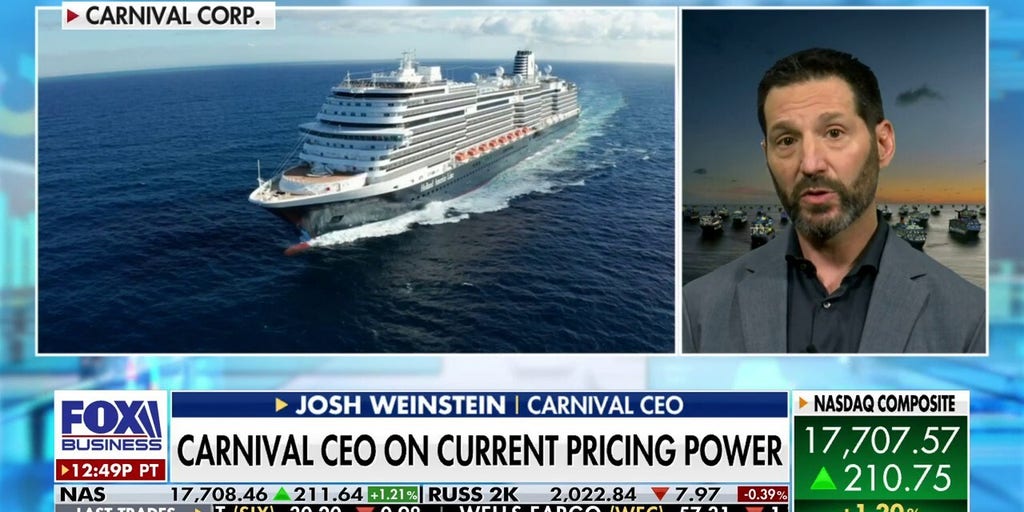 Carnival CEO discusses record cruise demand | Fox Business Video