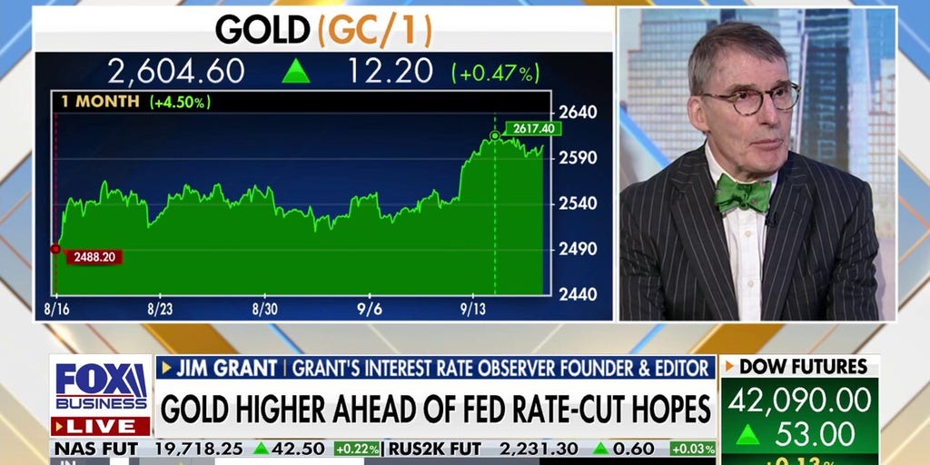 We are in a 'golden age of gold,' Jim Grant says | Fox Business Video