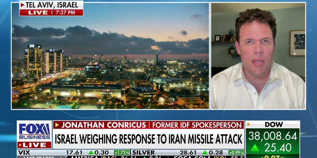 Don't bet on Israel not retaliating against Iran: Lt. Col. Jonathan ...