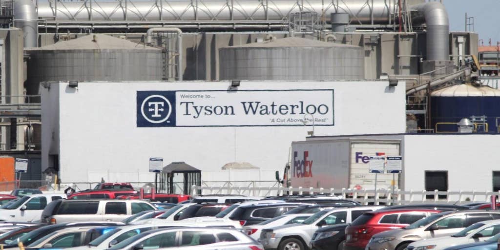Tyson Foods to suspend Waterloo, Iowa, pork processing plant | Fox ...