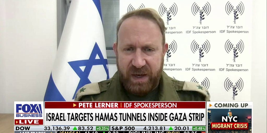 IDF is 'determined to achieve' ground operations: Pete Lerner | Fox ...