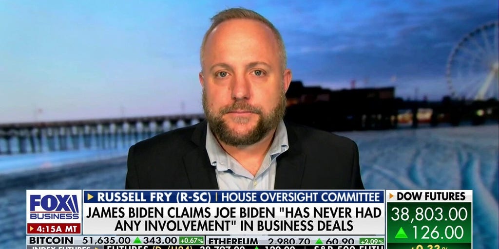 Rep. Russell Fry reveals his 'biggest takeaway' from James Biden's ...