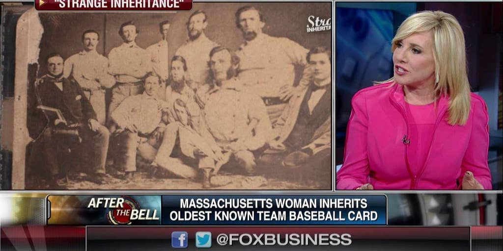 Jamie Colby shares an inheritance of a pre-Civil War baseball card ...