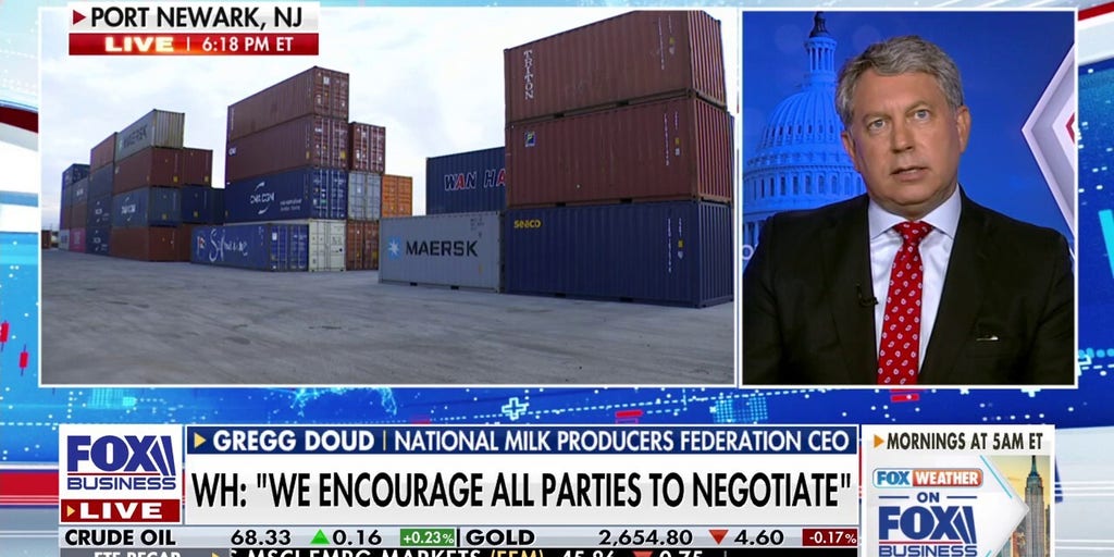 Port strike is going to cost $320M a week in exports and $1.1B in ...