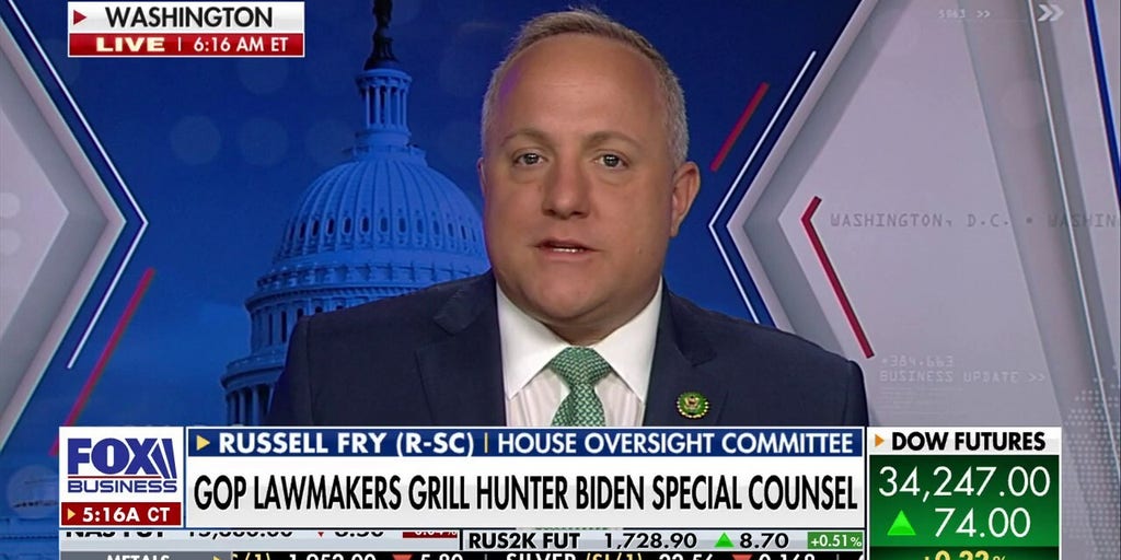 There's 'a litany of things' the DOJ failed to do: Rep. Russell Fry ...