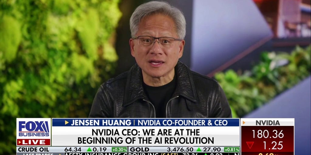 Nvidia CEO: We are at the beginning of the AI revolution | Fox Business ...