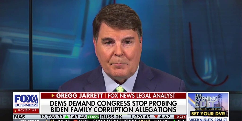 David Weiss Cannot Be Trusted Gregg Jarrett Fox Business Video