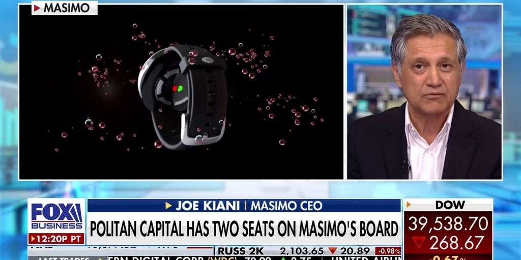 Masimo CEO: Politan wants to oust me | Fox Business Video