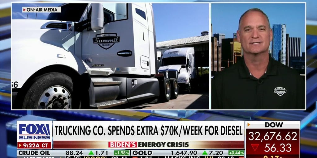 Surging diesel prices 'really hurting' small trucking outfits: Bart ...