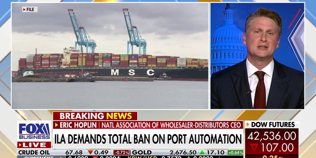 NAW CEO warns ban on port automation would 'lock America back into ...