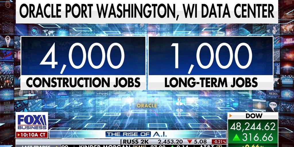 New report touts AI data centers’ economic benefits | Fox Business Video