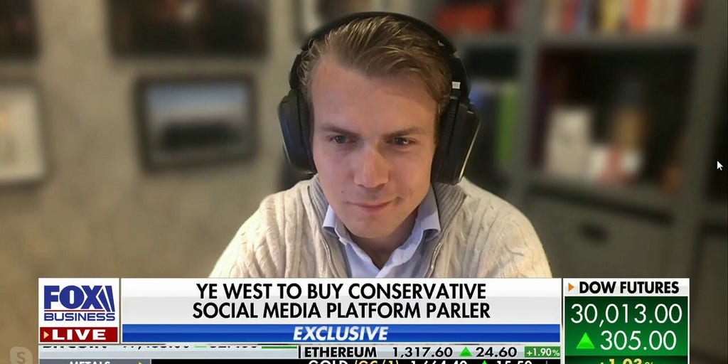 Parler CEO George Farmer says social app 'needs Ye in many ways' | Fox Business Video