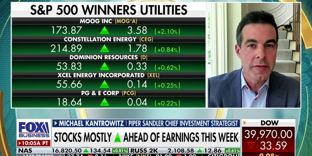Utility stocks have the most stable earnings of any sector: Michael ...