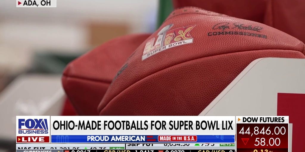 Ohio-made footballs to take the field for Super Bowl LIX | Fox Business ...
