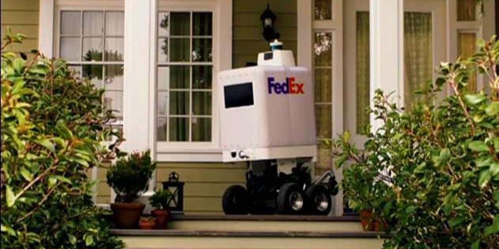 FedEx unveils new robot for same-day deliveries | Fox Business Video