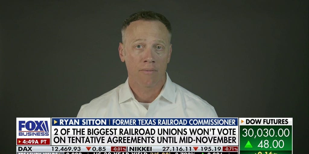 Looming rail strike could ‘wreak havoc’ on the US economy: Ryan Sitton | Fox Business Video