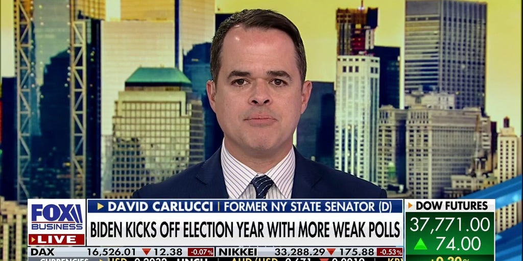 Biden's poll numbers are 'a blessing' for his camp: David Carlucci ...