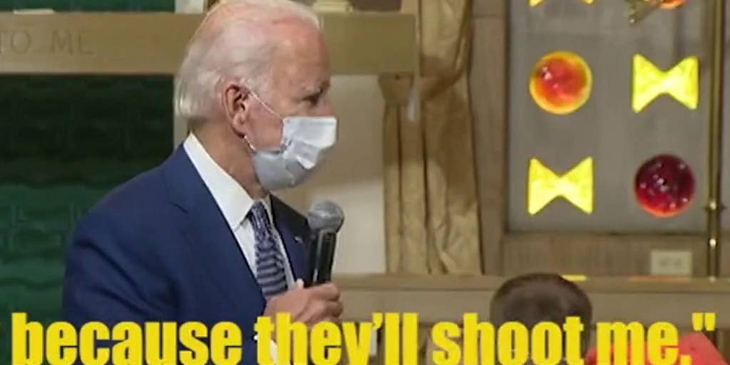 Biden's Kenosha gaffe: Jokes about being shot if he keeps talking | Fox ...
