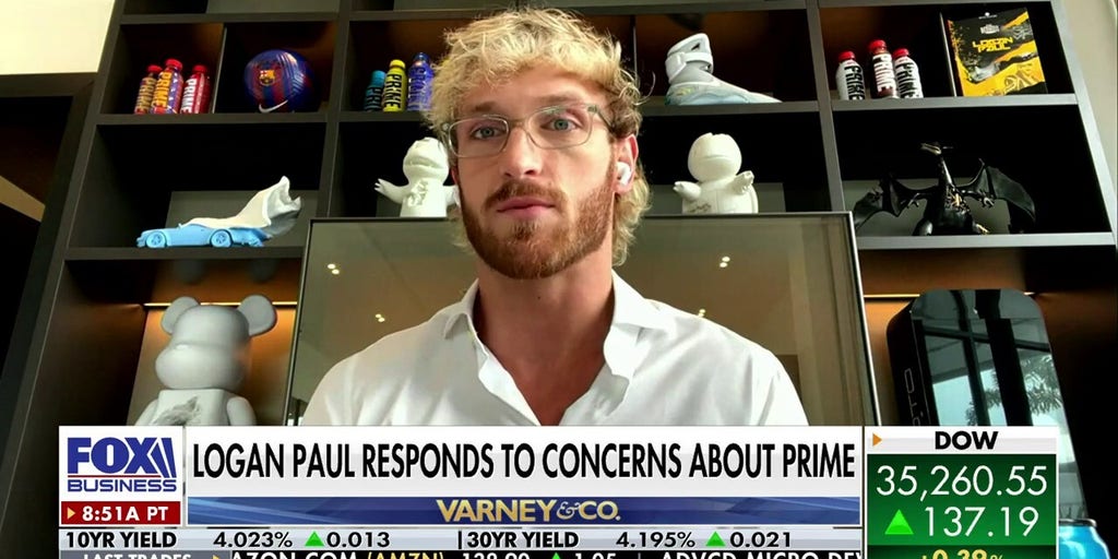 Prime’s controversial energy drink is ‘comparable’ to every competitor: Logan Paul | Fox ...