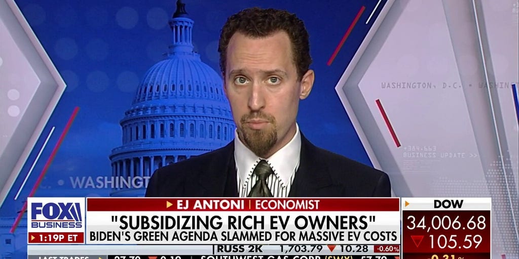 Americans 'simply do not want' electric vehicles, says EJ Antoni | Fox ...